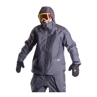 FW Apparel Mens Catalyst Fusion 3-In-1 Ski Jacket (Grey) | Sportpursui
