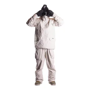 FW Apparel Mens Catalyst Fusion 3-In-1 Ski Jacket (Sand) | Sportpursui