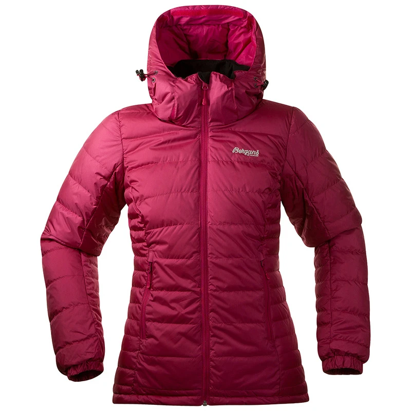 Bergans Womens Rjukan Down Jacket (Cerise) | Sportpursuit.com