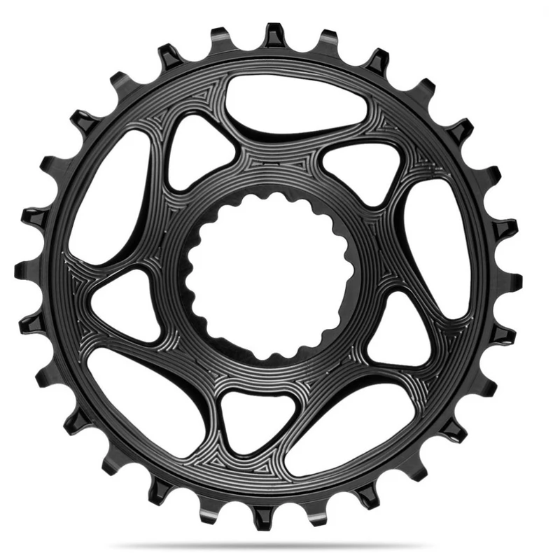 Absolute Black Round Cannondale Hollowgram Direct mount Chainring (Gre