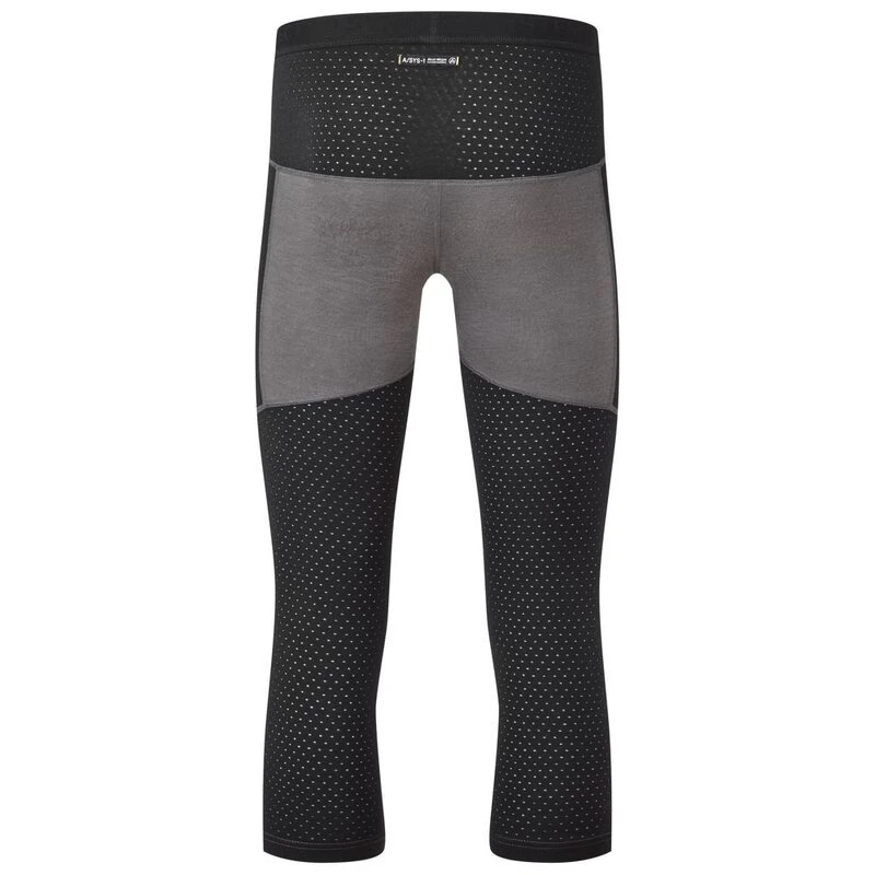 Artilect Mens Darkhorse 185 Merino Blend Zoned 3/4 Tights (Ash/Black)
