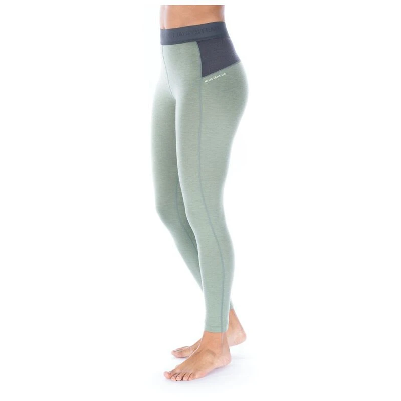 Artilect Damen Flatiron 185 Merino Blend Leggings (Grün) | Sportpursui