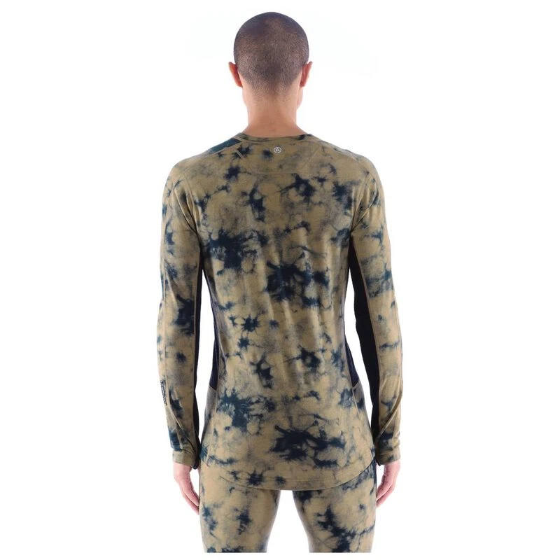 Artilect Mens Flatiron 185 Merino Blend Crew Baselayer (Tie Dye) | Spo