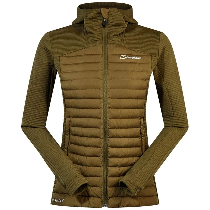 Berghaus Womens Nula Hybrid Jacket (Oak Moss) | Sportpursuit.com
