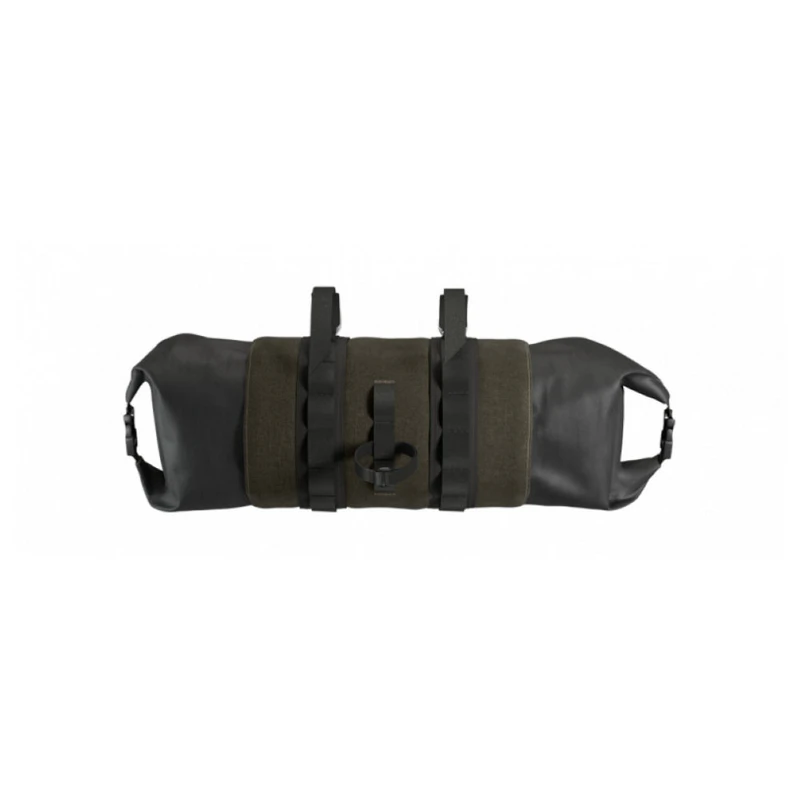 Brooks England Scape Roll Handlebar Bag (Mud Green) | Sportpursuit.com
