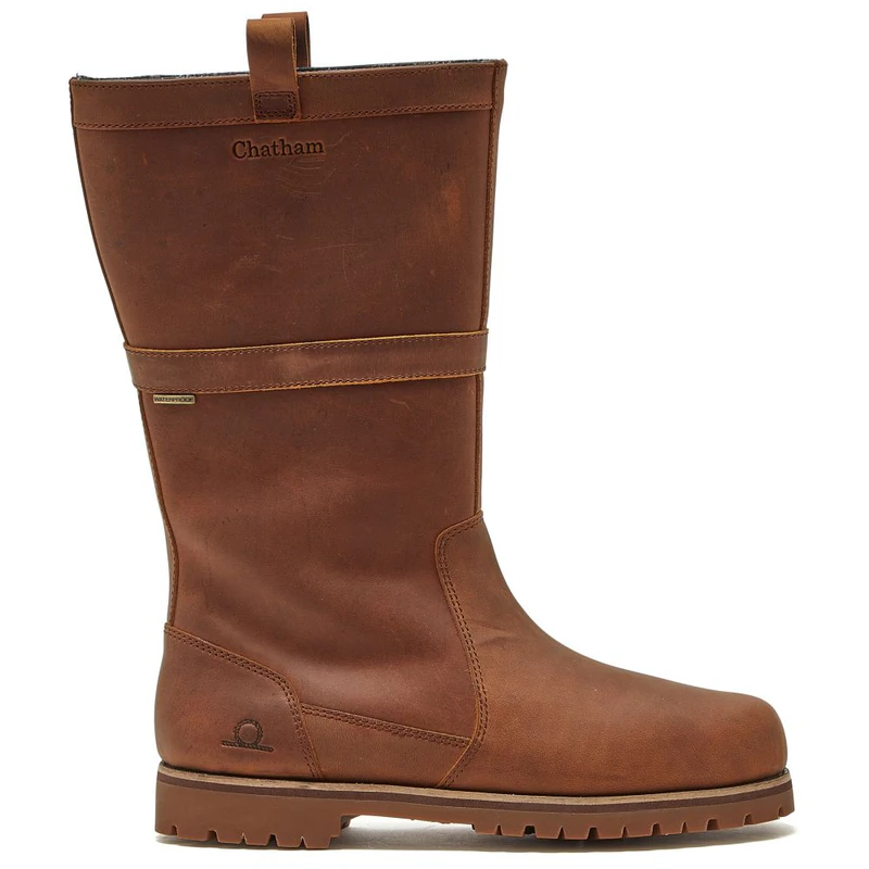 Chatham Mens Loyton Casual Boots (Walnut) | Sportpursuit.com