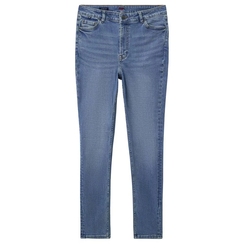 Crew Clothing Co Womens Skinny Trousers (Light Indigo) | Sportpursuit.