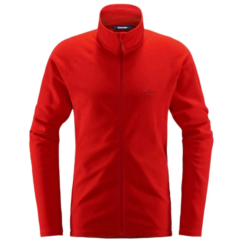 Dannah Mens Micro Fleece Fleece Jacket (Red) | Sportpursuit.com