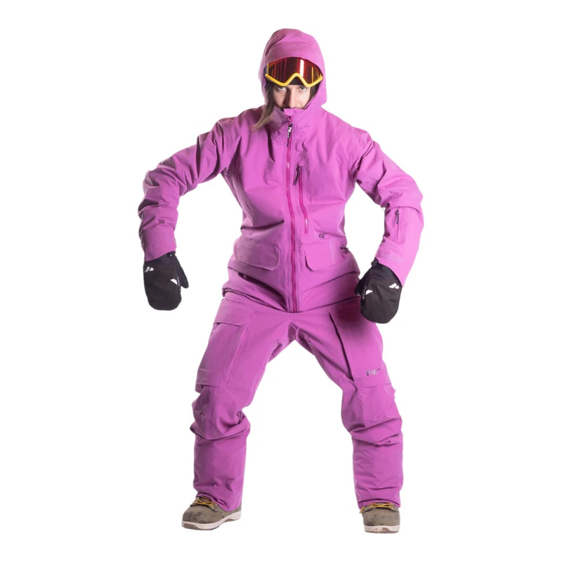 FW Apparel Mens Catalyst Insulated 2L Ski Jacket (Pink) | Sportpursuit