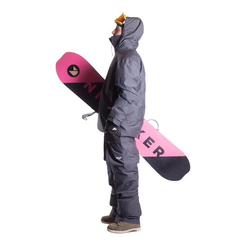 FW Apparel Mens Catalyst Fusion 3-In-1 Ski Jacket (Grey) | Sportpursui