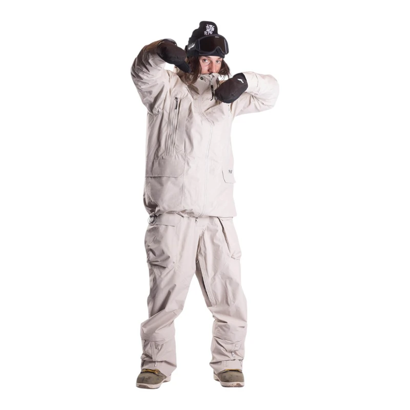 FW Apparel Mens Catalyst Fusion 3-In-1 Ski Jacket (Sand) | Sportpursui