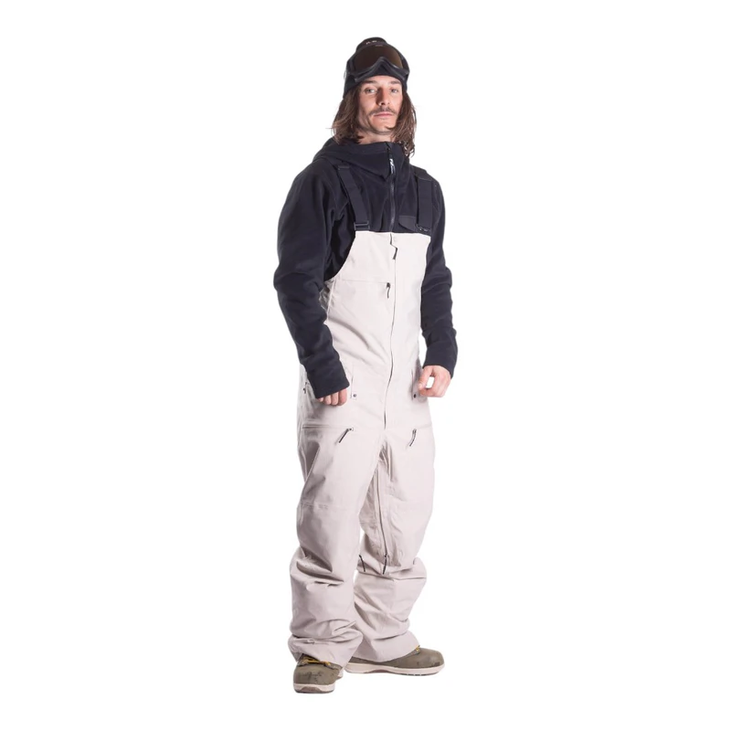 FW Apparel Mens Manifest Lined 2L Ski Suit (Sand) | Sportpursuit.com