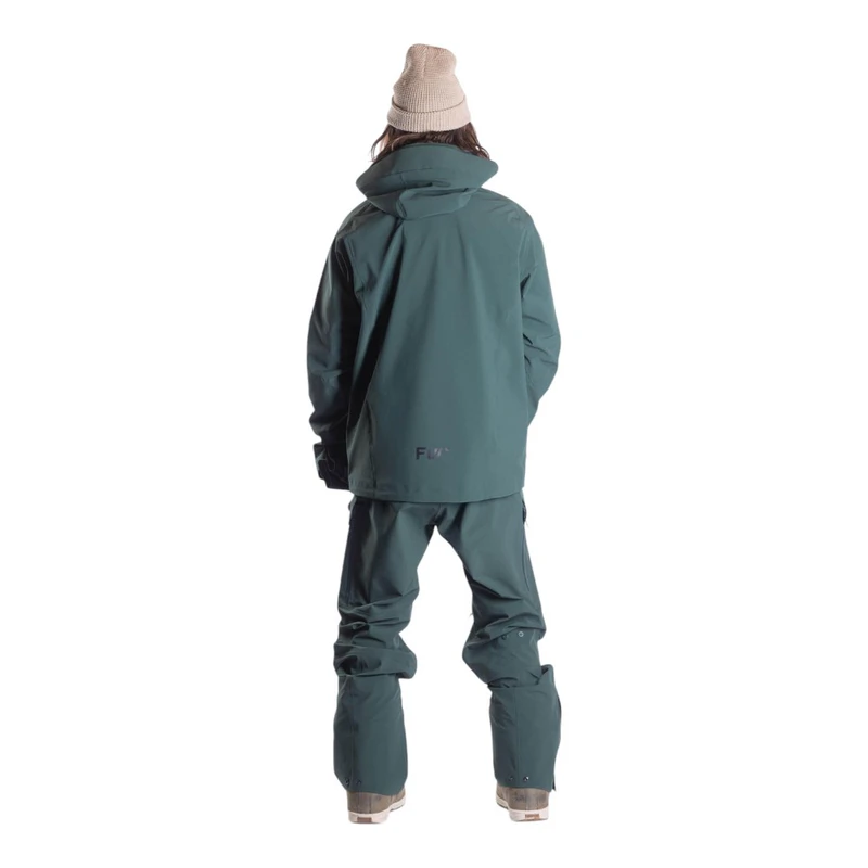 FW Apparel Mens Manifest Tour Lightweight 3L Ski Jacket (Green) | Spor