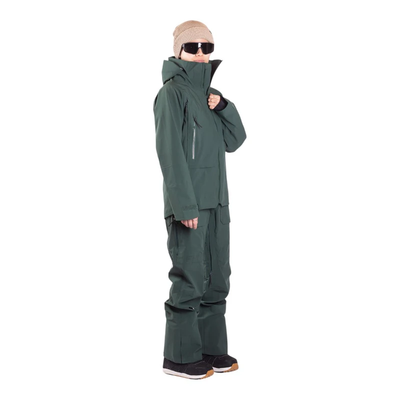 FW Apparel Womens Manifest Tour Lightweight 3L Ski Jacket (Green) | Sp