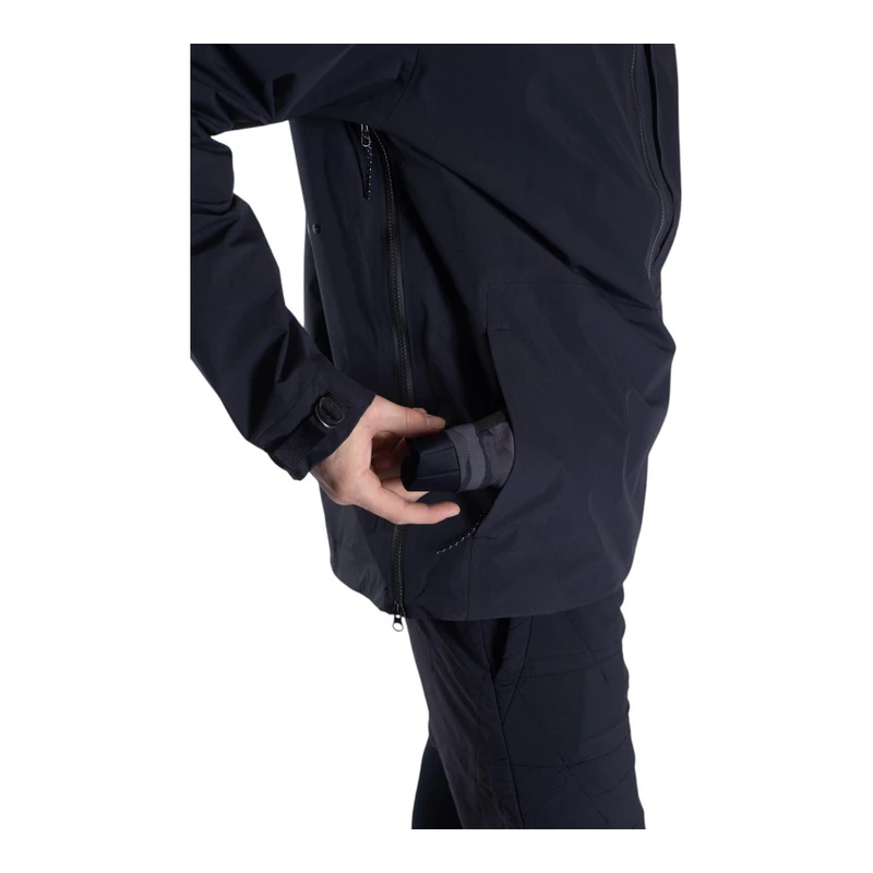 FW Apparel Mens Root 2.5L Jacket (Jet Black) | Sportpursuit.com