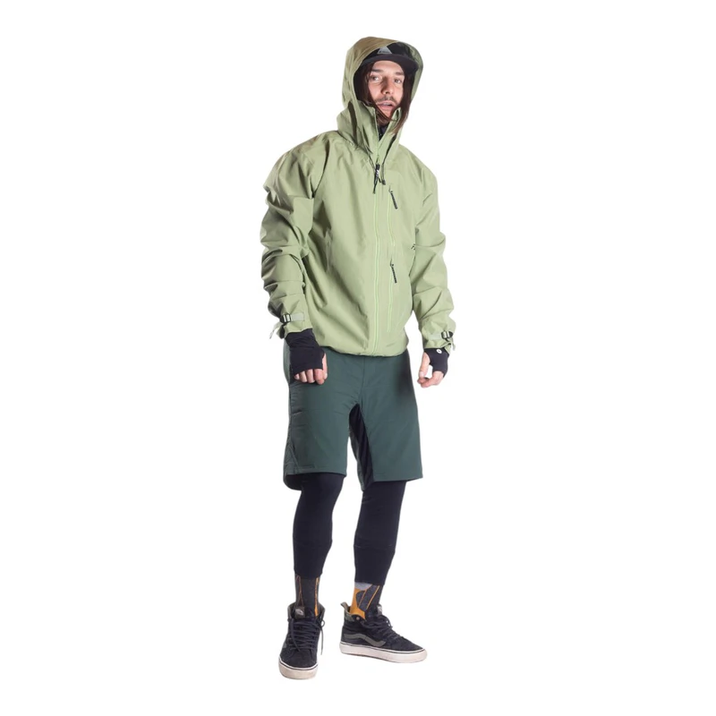 FW Apparel Mens Root Light 2.5L Ski Jacket (Green) | Sportpursuit.com