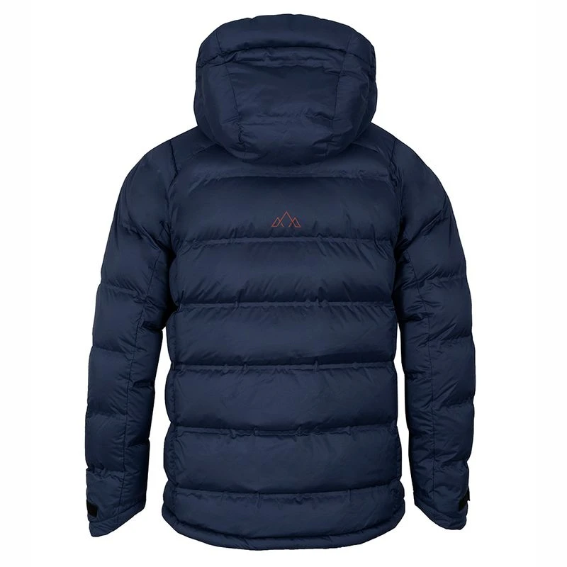 Fjern Mens Aska Waterproof Down Jacket (Navy/Rust) | Sportpursuit.com