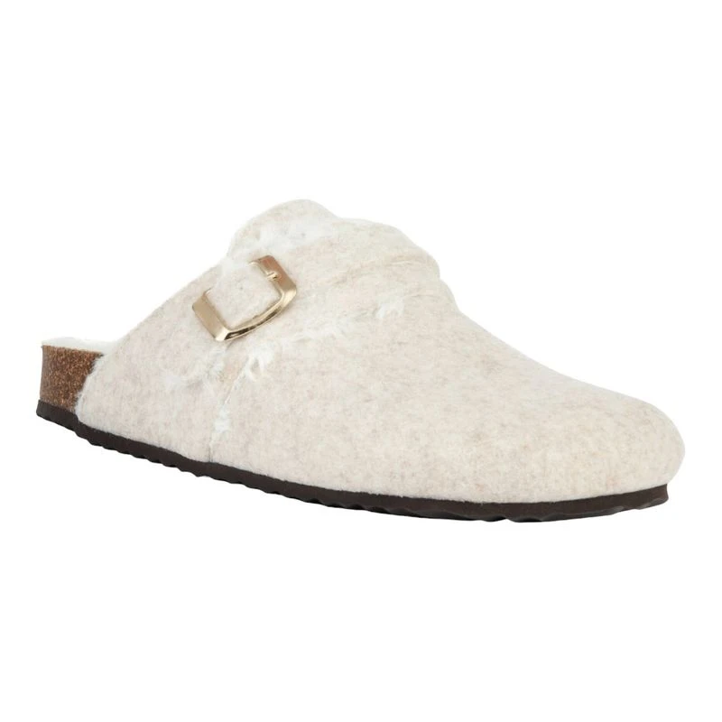 Geox Womens D Brionia Slippers (Brown) | Sportpursuit.com