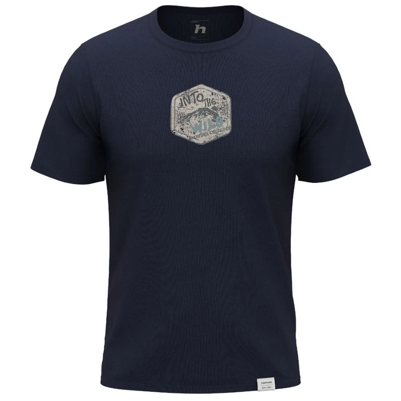 Hannah Mens Skatch Short-Sleeve T-Shirt (Blue) | Sportpursuit.com
