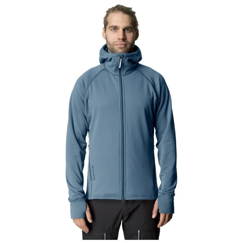 Houdini Mens Power Houdi Jacket (Baltic Blue) | Sportpursuit.com