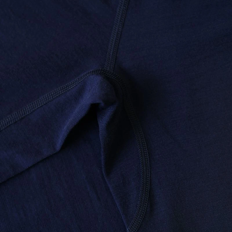 Isobaa Mens 160 Merino Active Roll Neck (Navy) | Sportpursuit.com