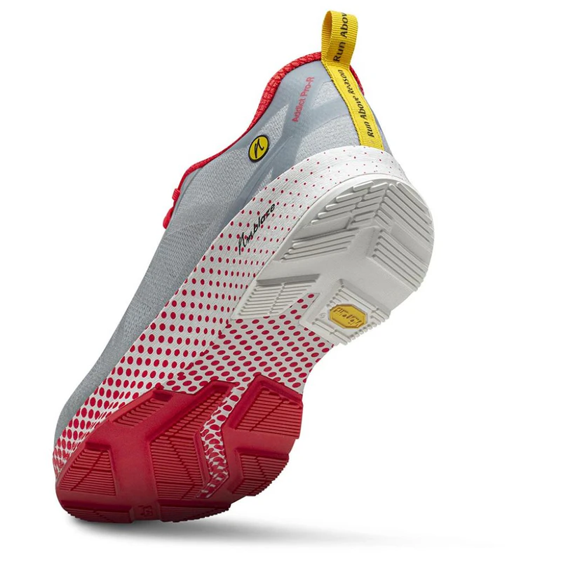 Joe Nimble Womens Addict Pro-R Running Shoes (Grey/Red) | Sportpursuit