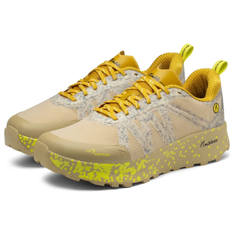 Joe Nimble Mens Trail Addict Pro-R Trail Running Shoes (Beige) | Sport
