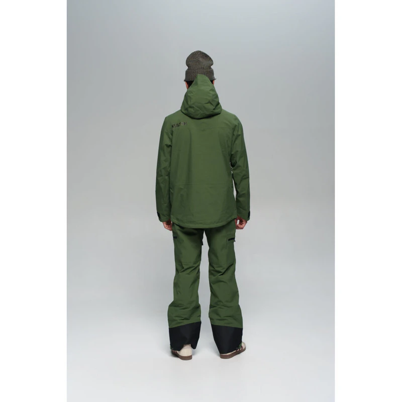 Kustom Mens Aquilo Ski Jacket (Khaki) | Sportpursuit.com