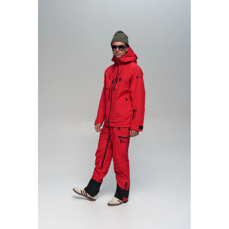 Kustom Mens Aquilo Ski Jacket (Red) | Sportpursuit.com