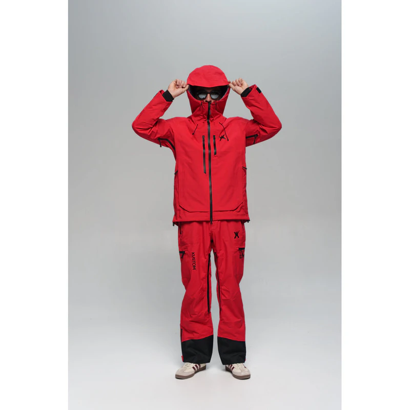 Kustom Mens Aquilo Ski Jacket (Red) | Sportpursuit.com