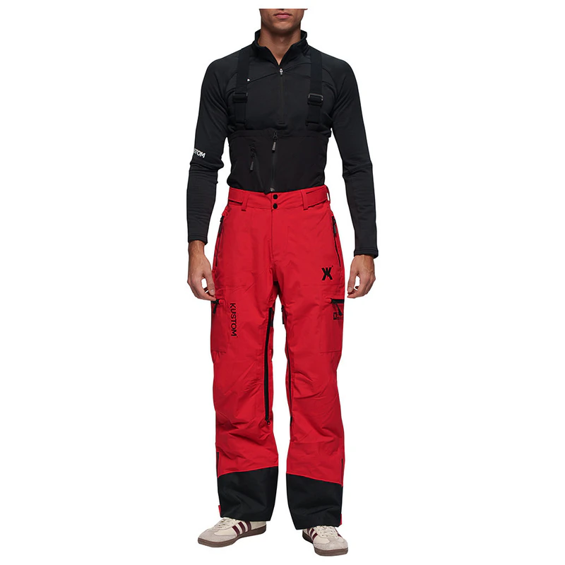 Kustom Mens Aquilo Trousers (Red) | Sportpursuit.com