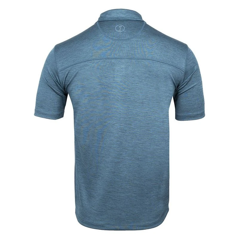 Lochie Mens SS Tech Polo (Deep Dive) | Sportpursuit.com