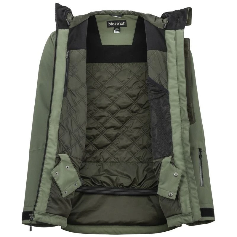 Marmot Mens Androo Jacket (Crocodile/Rosin Green) | Sportpursuit.com