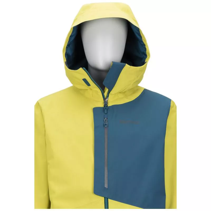 Marmot Mens Androo Jacket (Citronella/Moroccan Blue) | Sportpursuit.co