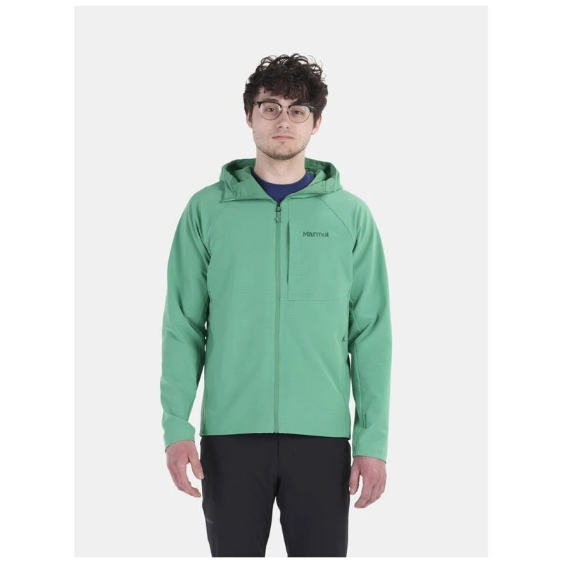 Marmot Mens Pinnacle DriClime Jacket (Clover) | Sportpursuit.com