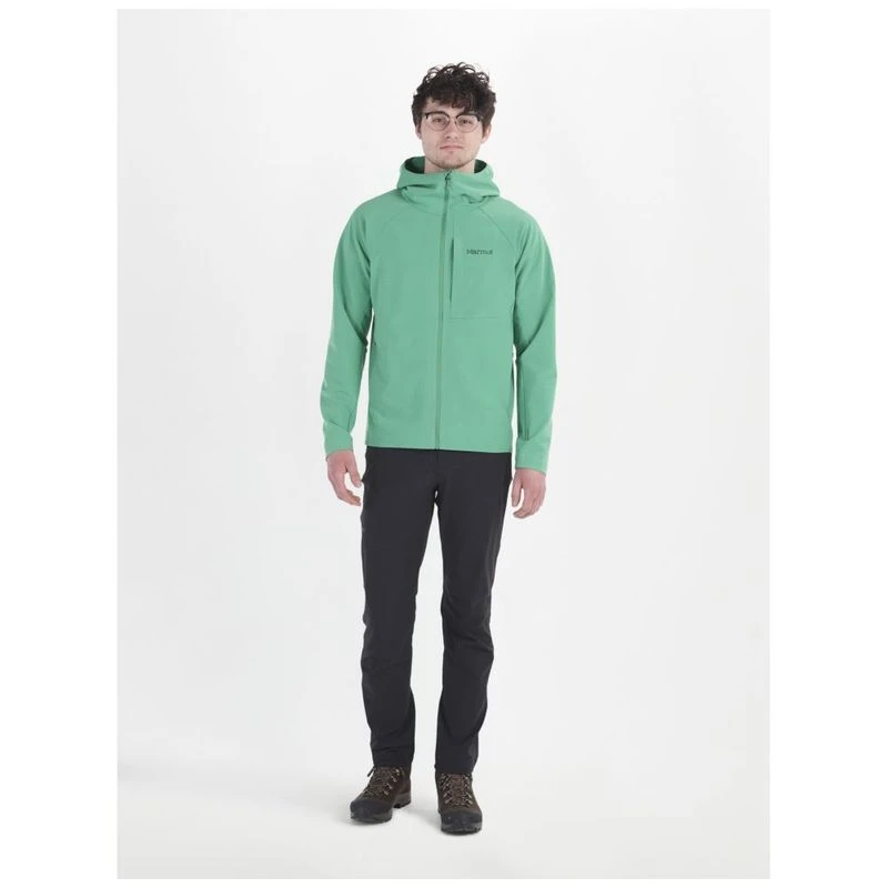 Marmot Mens Pinnacle DriClime Jacket (Clover) | Sportpursuit.com