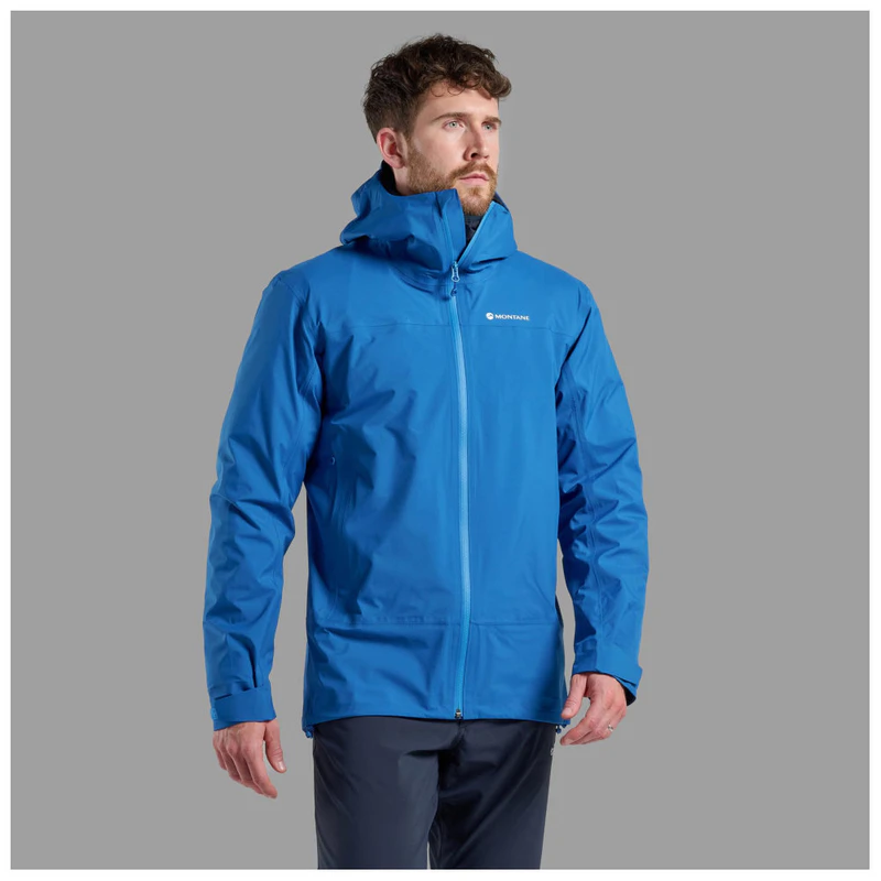 Montane Mens Cetus Waterproof Jacket (Neptune Blue) | Sportpursuit.com