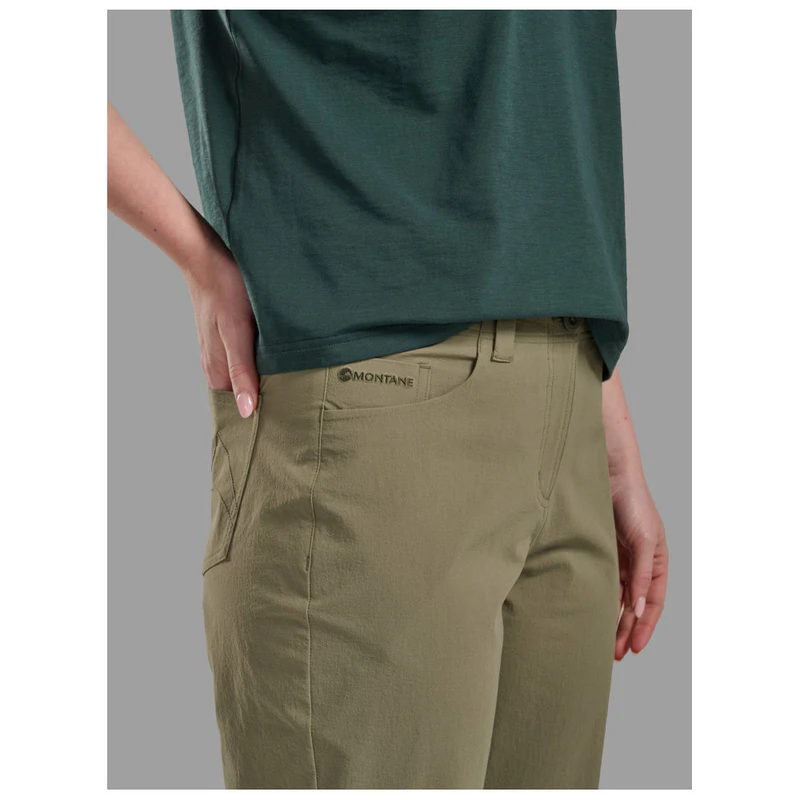 Montane Pantaloni da escursionismo Genoa Lite Donna (Verde) | privates