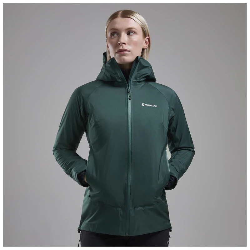 Montane Womens Cetus Lite Waterproof Jacket (Deep Forest) | Sportpursu