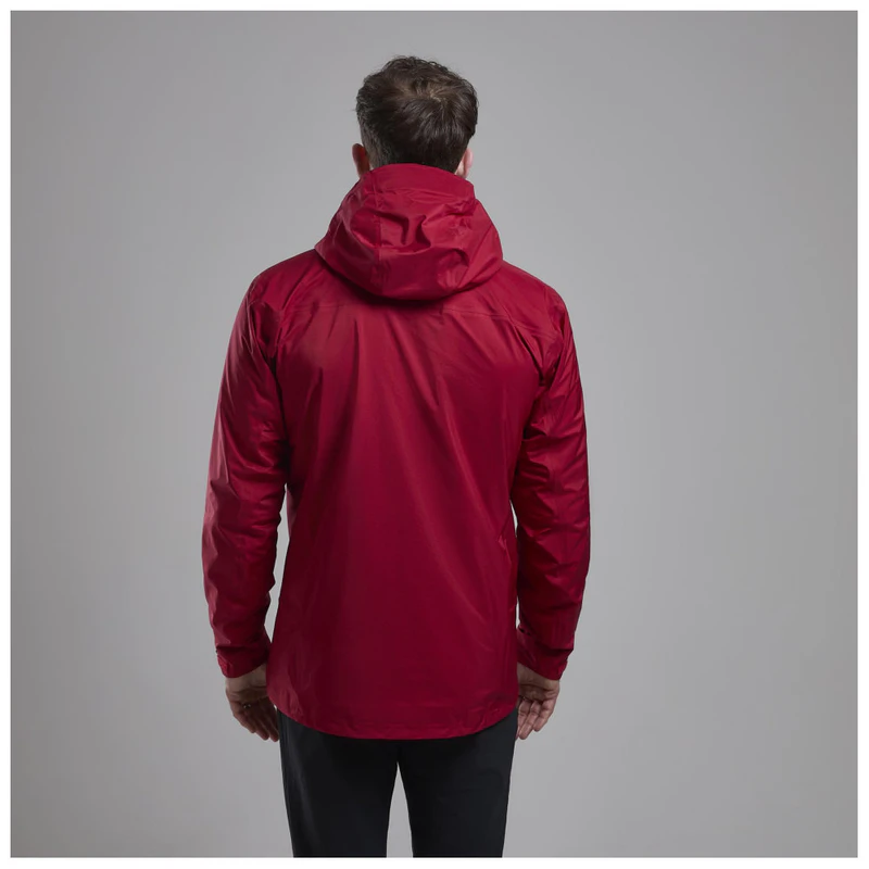 Montane Mens Cetus Lite Waterproof Jacket (Acer Red) | Sportpursuit.co