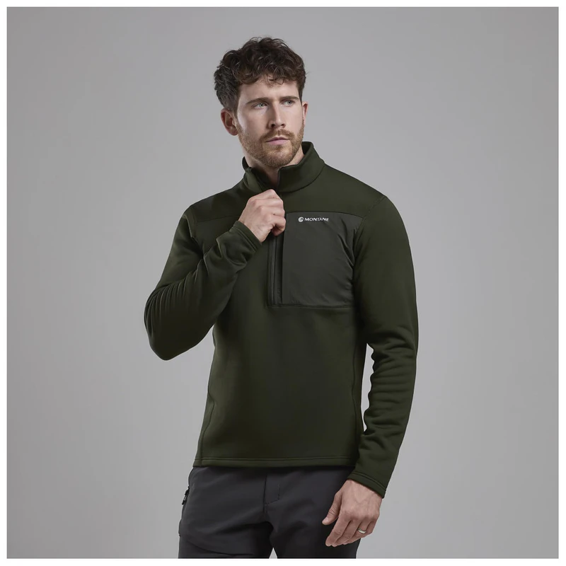 Montane Mens Fury XT Fleece Pullover (Oak) | Sportpursuit.com