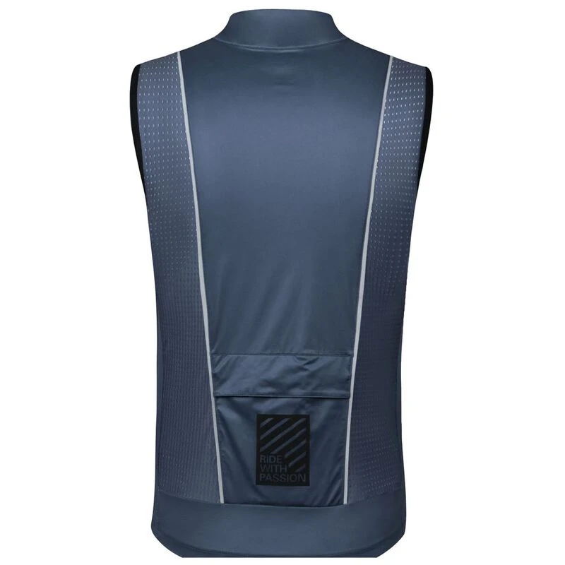 Monton Mens Urban+ Yako Gilet (Blue) | Sportpursuit.com