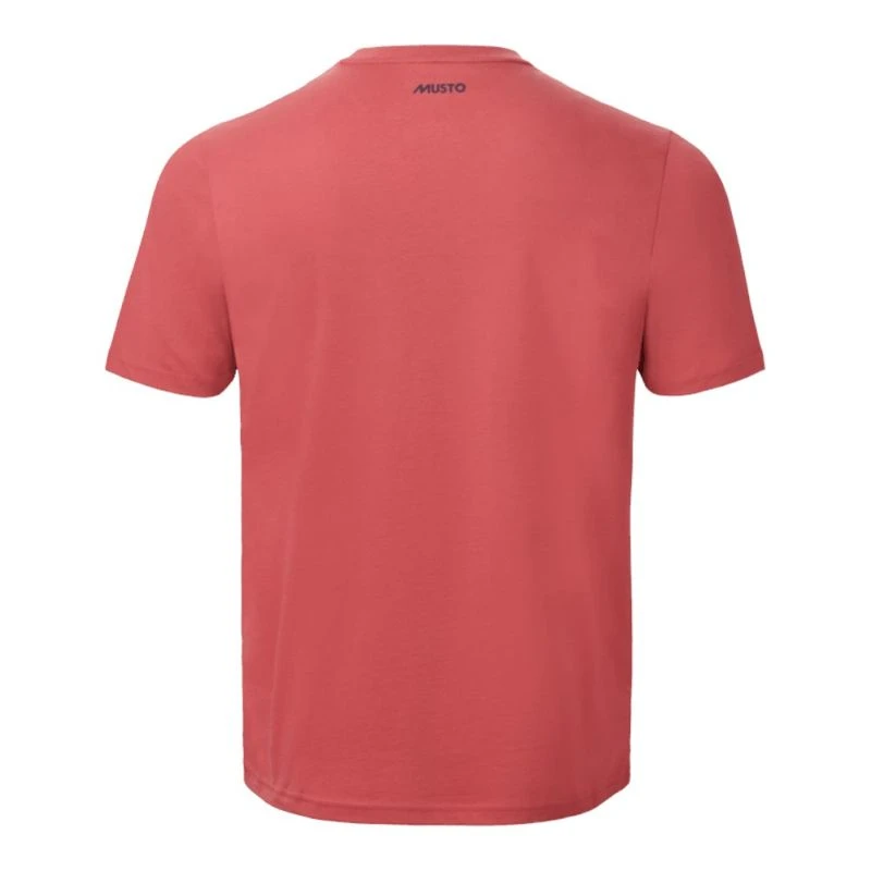 Musto Mens Flag T-Shirt (Pink) | Sportpursuit.com