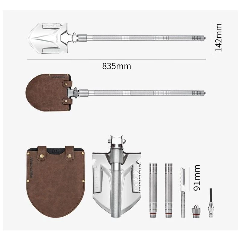 Naturehike Trenter Survival Equipment (Grey) | Sportpursuit.com