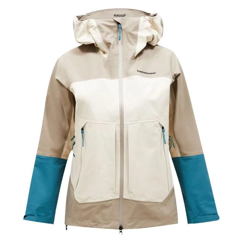 Peak Performance Womens Vislight Gore Jacket (Avid Beige) | Sportpursu