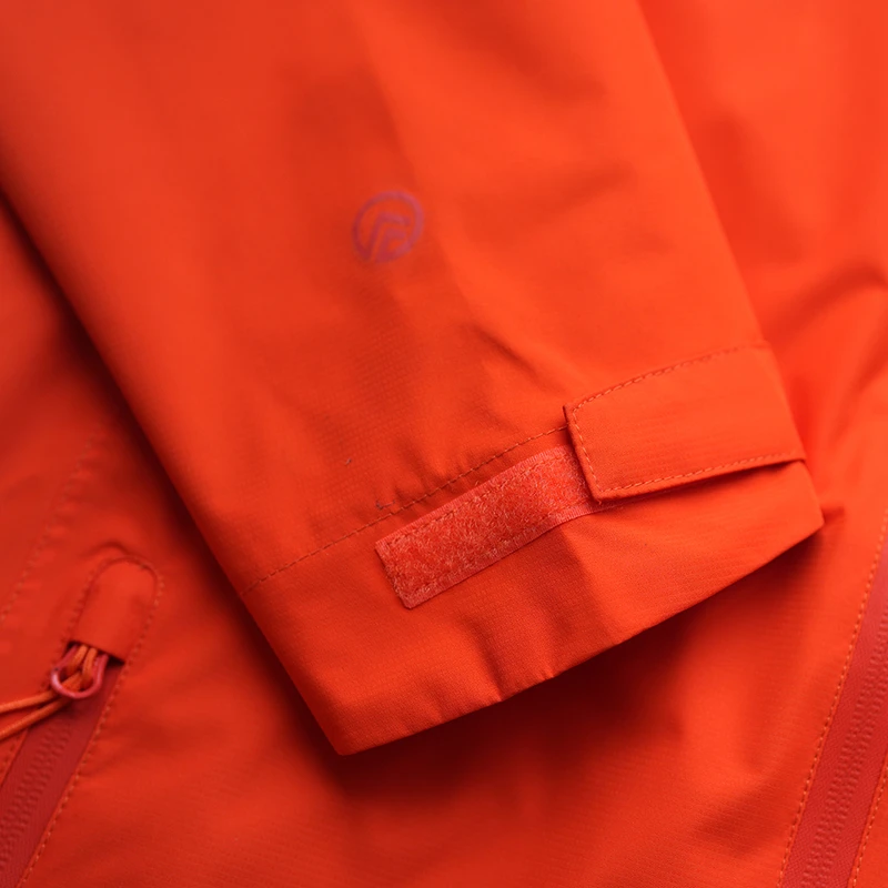 Pika Outdoor Mens Snowdon Waterproof Jacket (Orange) | Sportpursuit.co