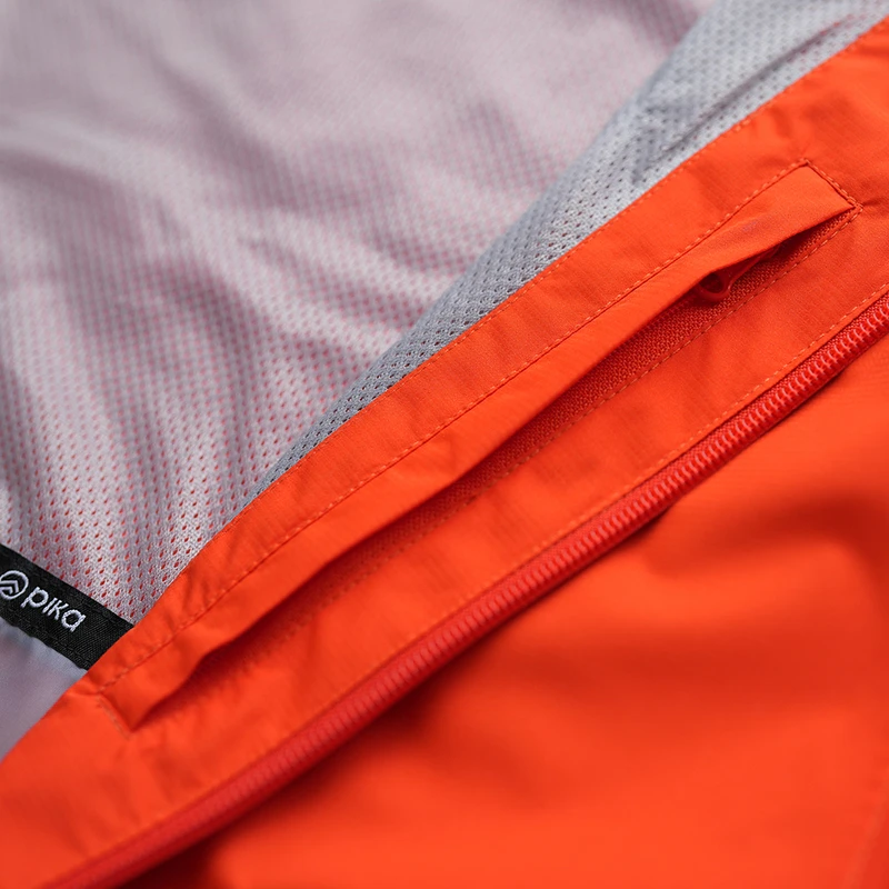 Pika Outdoor Mens Snowdon Waterproof Jacket (Orange) | Sportpursuit.co