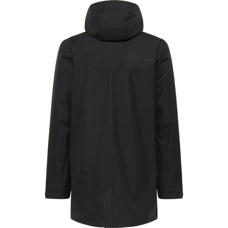 Pyua Mens Evershell Parka (Black) | Sportpursuit.com