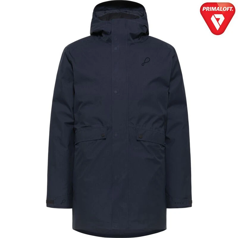 Pyua Mens Everwarm Parka (Navy) | Sportpursuit.com