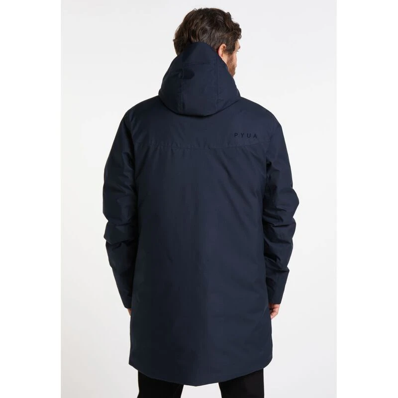 Pyua Mens Everwarm Parka (Navy) | Sportpursuit.com